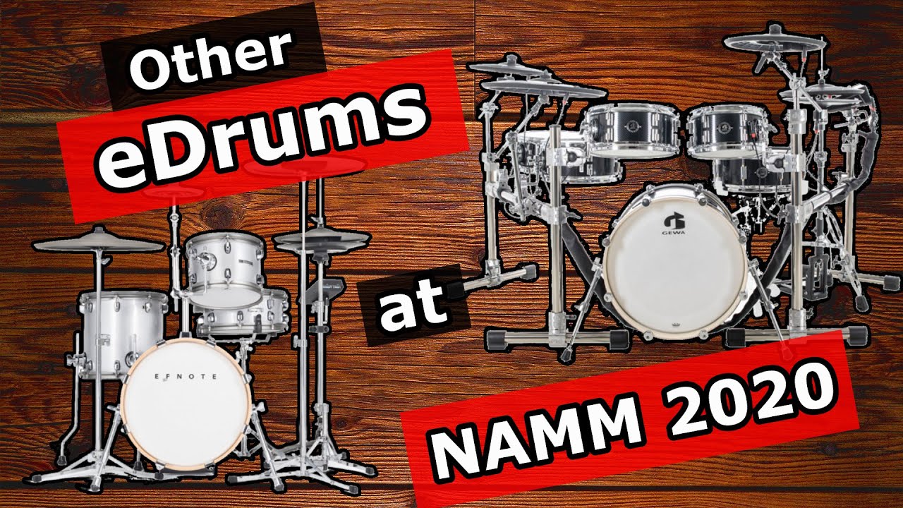 Other Electronic Drums at NAMM 2020 - ATV, GEWA G9, EF Note - Round Up | The eDrum Workshop ...