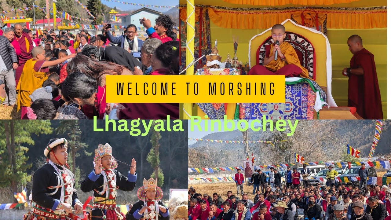 Morshing welcomes Tsokchen Tulku The 10th Lhagyala Rinbochey 15/01/2025 ...