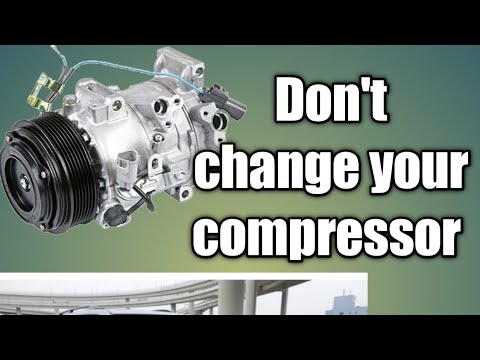 Toyota land cruiser Compressor not working.#B1422 compressor lock.fix ...