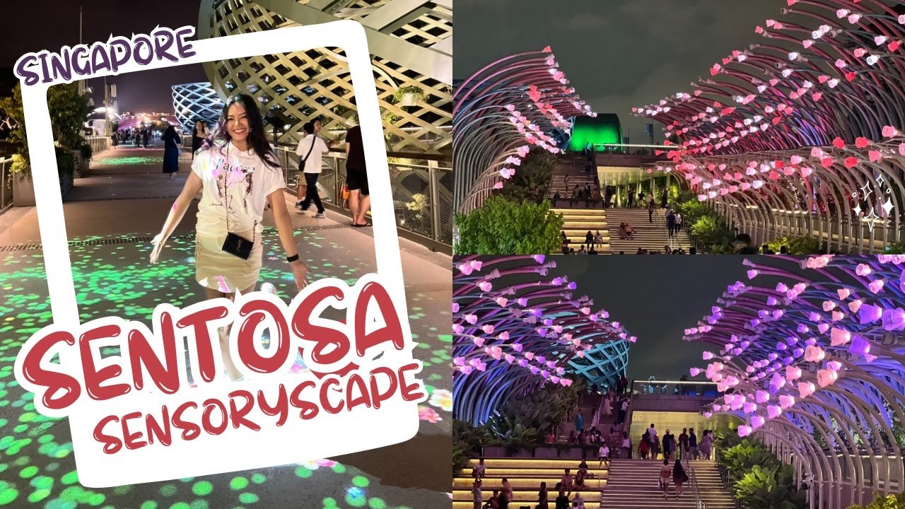 Singapore's Sentosa Island Is An Enchanting Blend Of Color And Sound ...