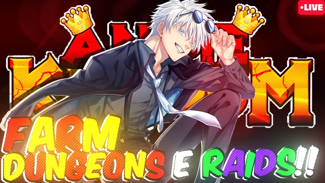 Anime Kingdom, Carregando Dungeon Room 30 e ajudando Raids!!! Cola ai ...