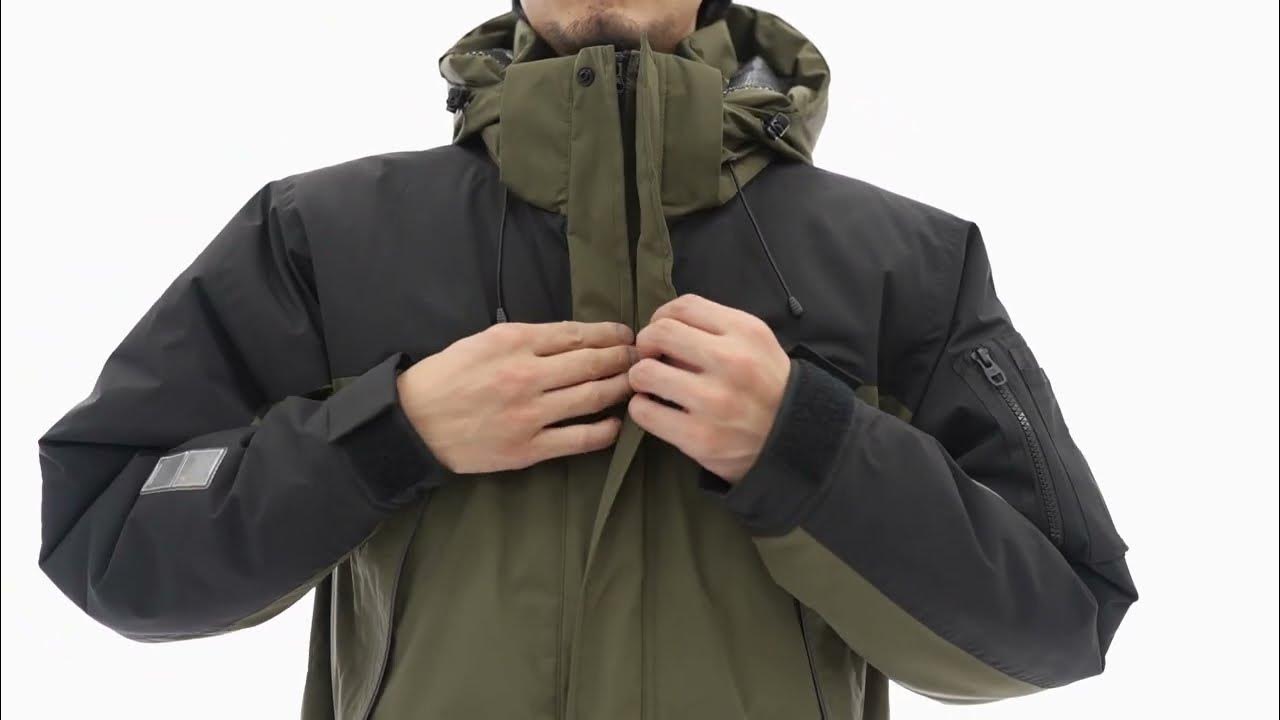 TS DESIGN | 1926 リフレクティブファイバーダウンジャケット - YouTube