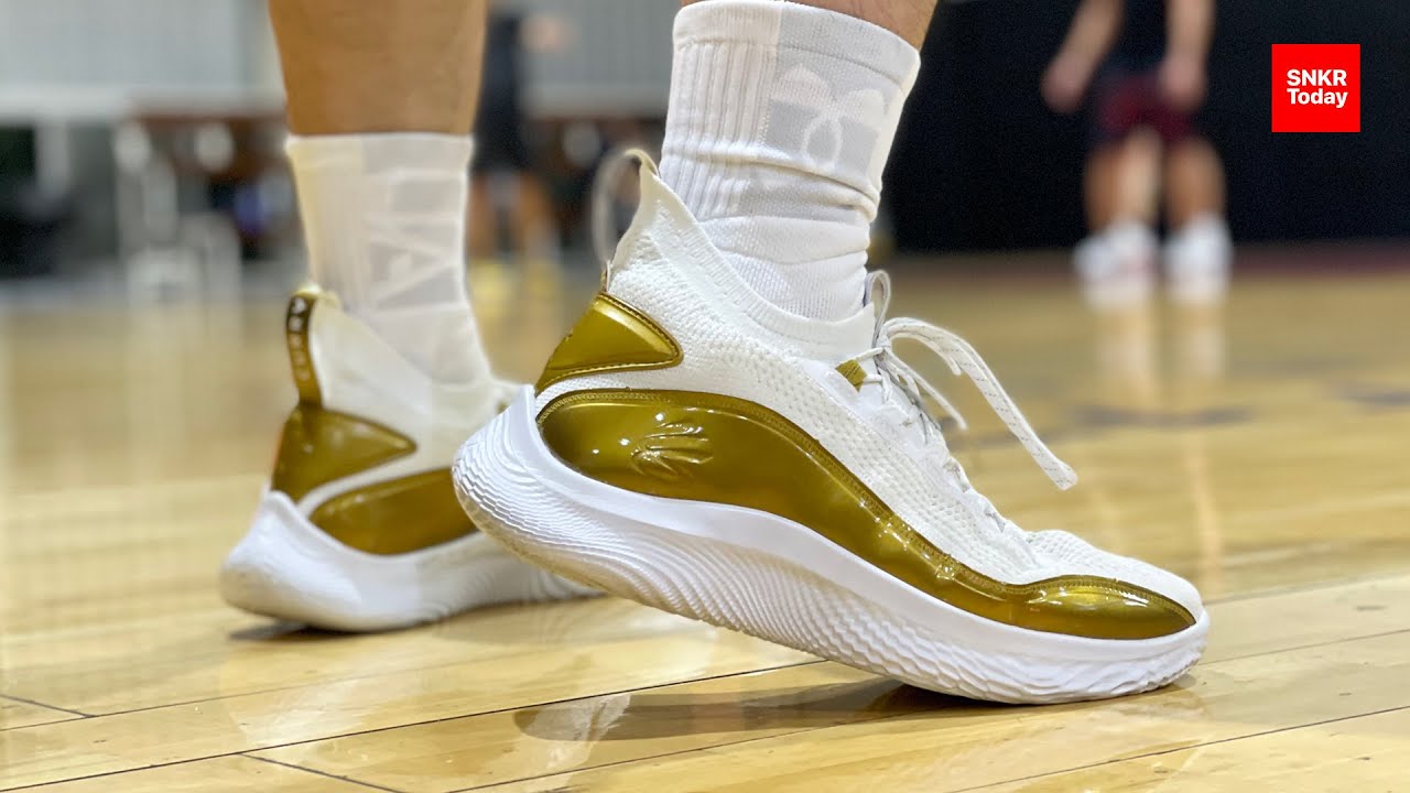 รีวิว รองเท้าบาส Curry 8 Flow | Performance Review - YouTube
