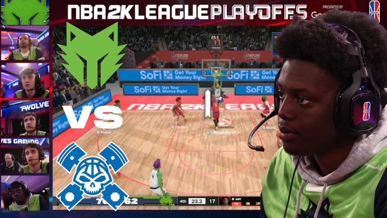 T-Wolves Gaming battles Pistons GT Game 3 of 3 NBA 2K League 5v5 ...