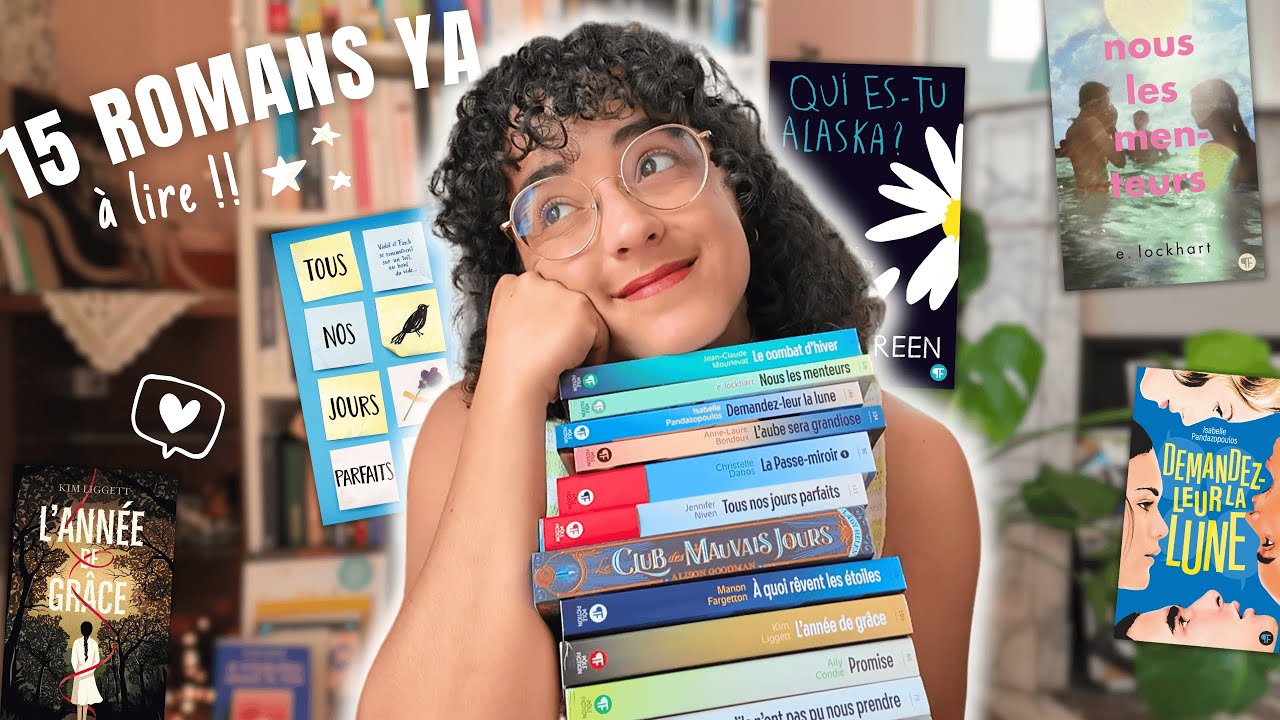 15 romans PARFAITS pour les jeunes adultes et ados 📚🌻 - YouTube