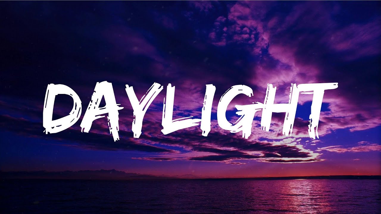 Daylight - David Kushner | Lyrics - YouTube