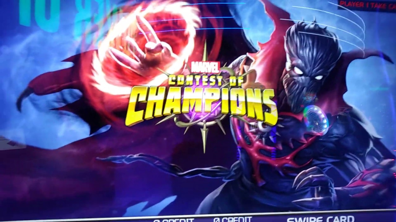 Contest of Champions Captain Marvel Movie game at Dave and Busters ...