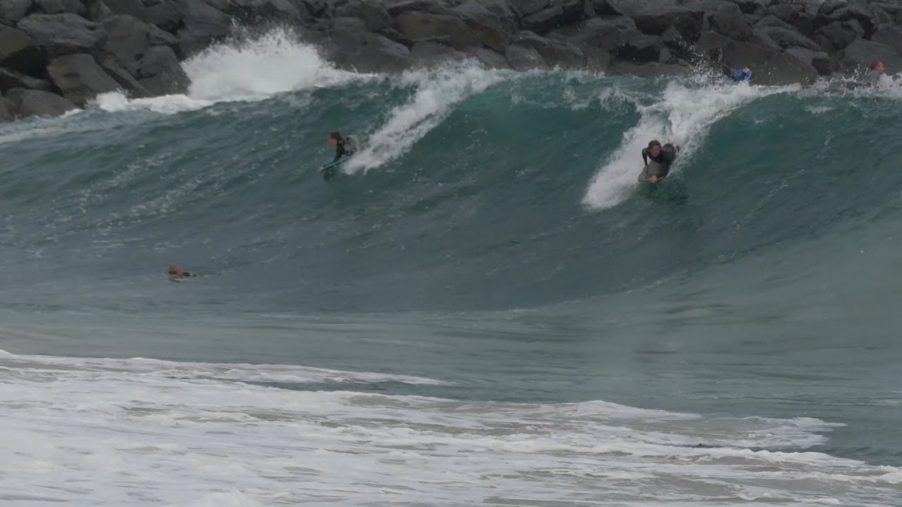 The Wedge, CA, Surf, 6/22/2017 - Part 2 (4K@30) - YouTube