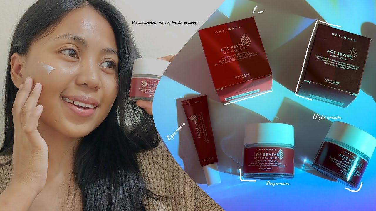 OPTIMALS AGE REVIVE ORIFLAME REVIEW - YouTube