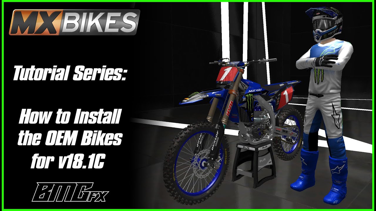 [OUTDATED] How To Install the OEM Bikes Pack 18.1C | MX Bikes - YouTube