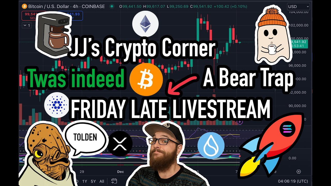 JJ's Crypto Corner - Friday Late Night Livestream - Altseason or Bitcoin Season or BOTH!? - YouTube