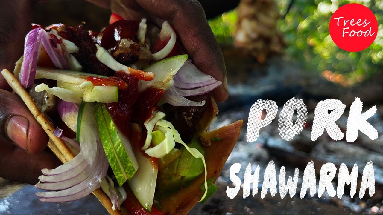 Delicious Pork Shawarma Recipe | TreesFood - YouTube