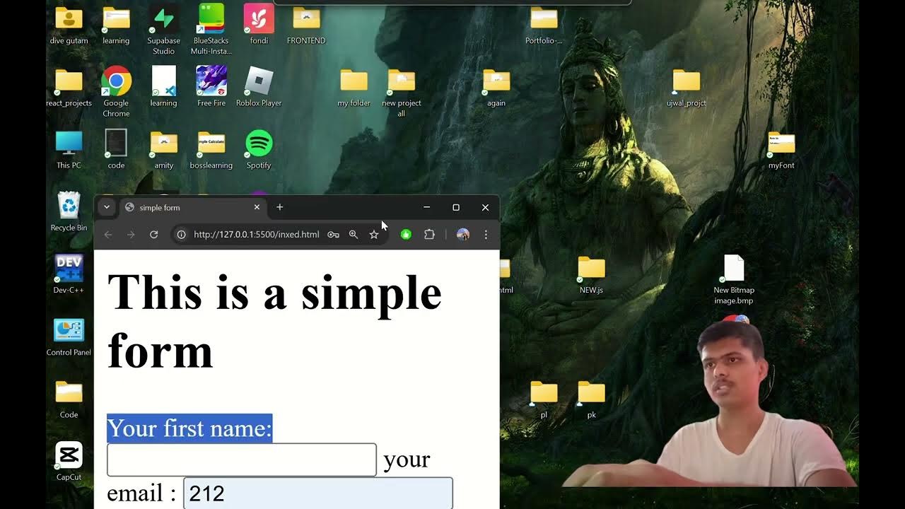 "How to Create a Form in HTML | Beginner's Guide" - YouTube