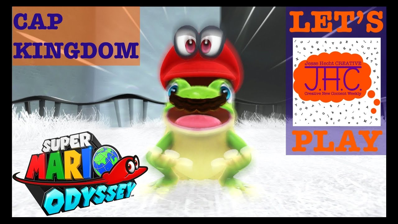 CAP Tip to Froggy! - SUPER MARIO ODYSSEY Part 1 - Cap Kingdom ...
