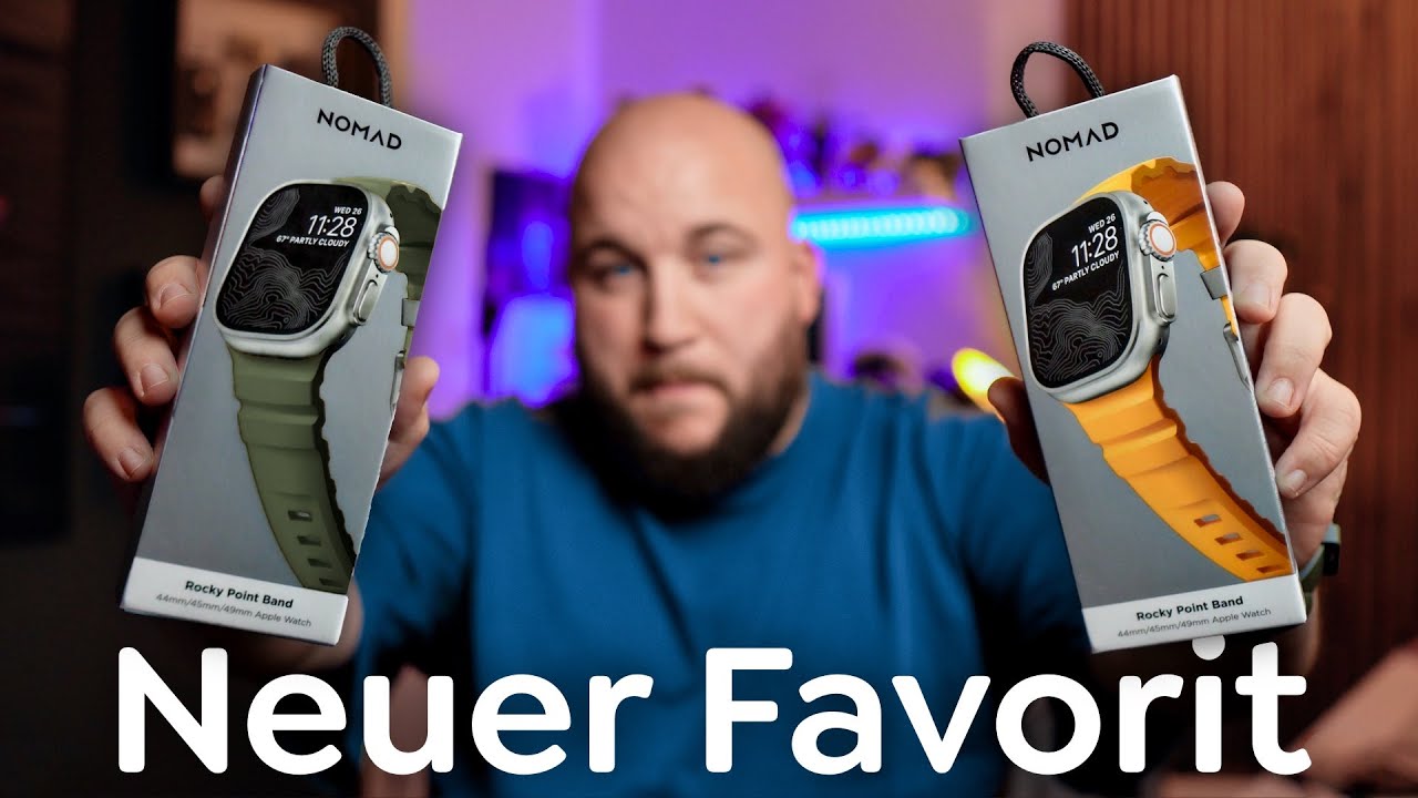 Das Beste Armband für die Apple Watch Ultra! - Nomad Rocky Point Band ...