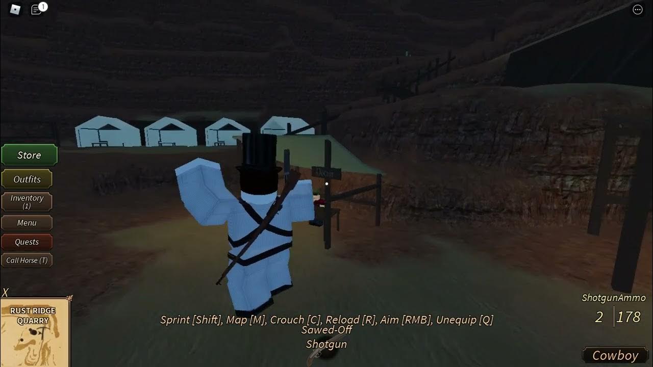 Best Starter Gun | Westbound Roblox - YouTube