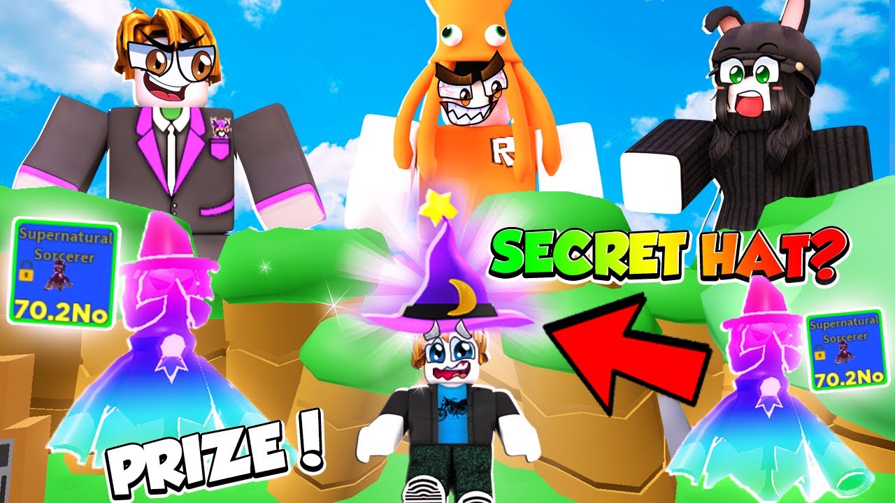 Find The NEW *MAGIC SECRET HAT* in CLICKER SIMULATOR 😱Winner Gets ...