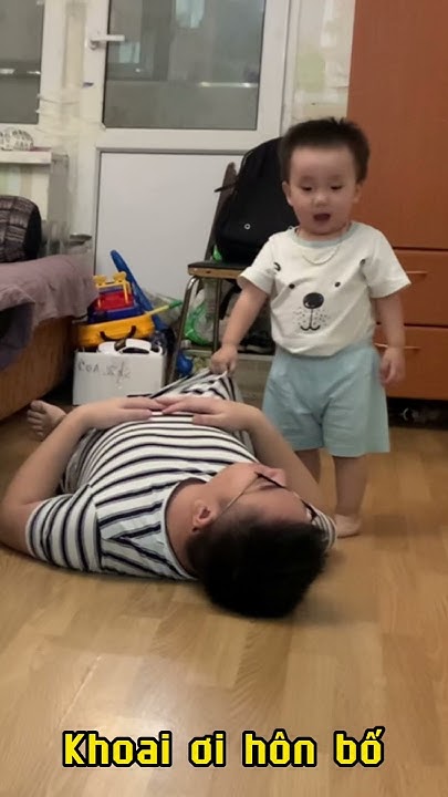 Thử thách BỐ NGÃ và phản ứng của bạn Khoai 👍 #trending #khoai #best - YouTube