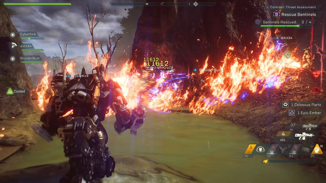 Anthem GM 2 with my Colossus combo build - YouTube