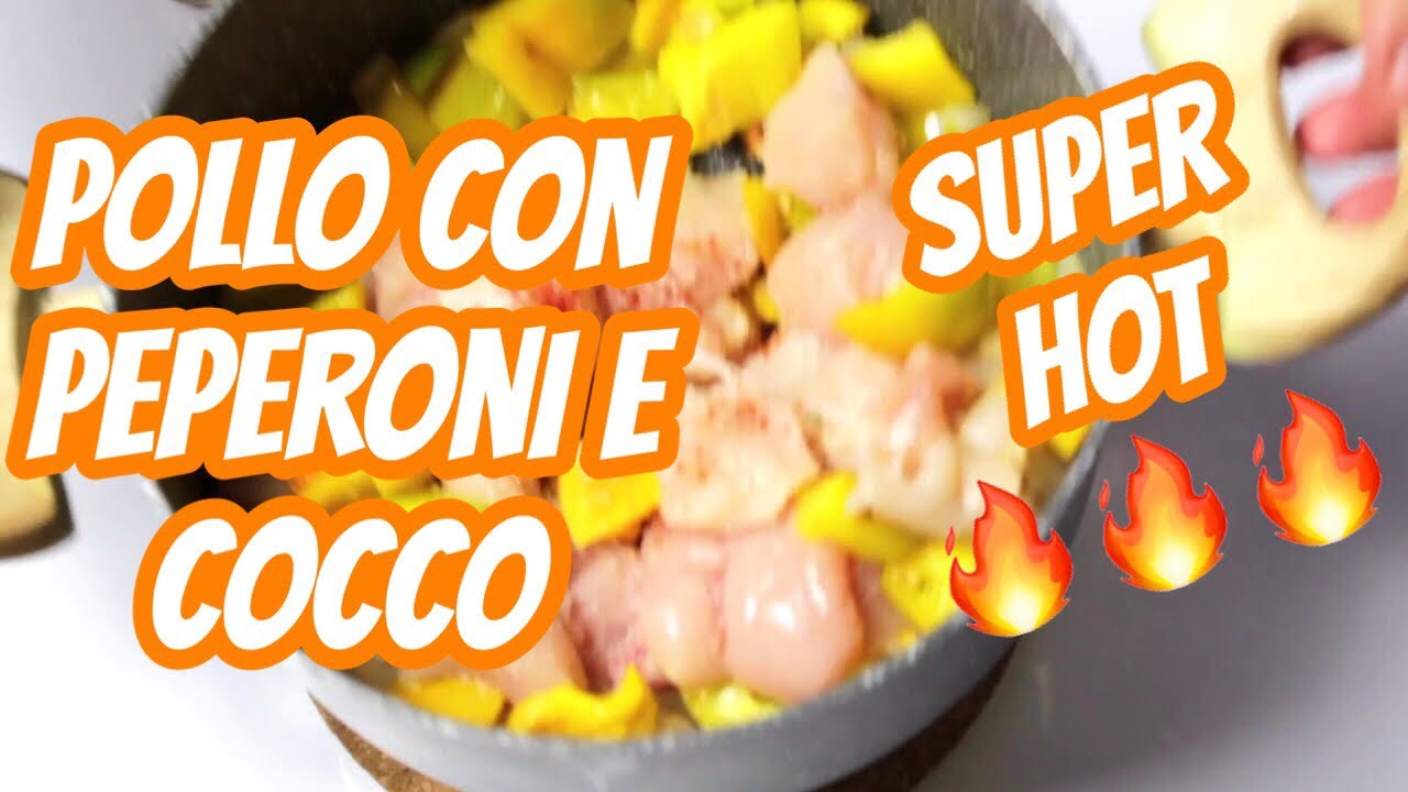 RICETTA: Pollo piccante alla caraibica con olio e latte di cocco ...