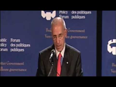 Paul Tellier - PPF Kevin Lynch Tribute Dinner - September 24 - YouTube