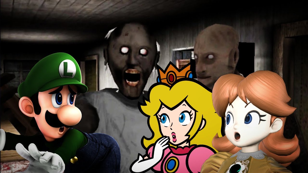 DAISY PEACH AND LUIGI PLAYS: Granny Chapter Two - YouTube