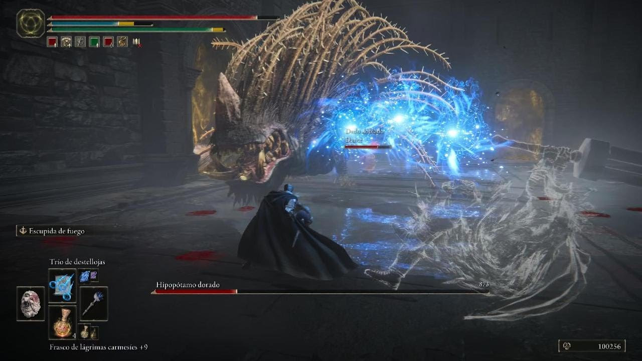 ELDEN RING - Golden Hippo Boss Battle - YouTube