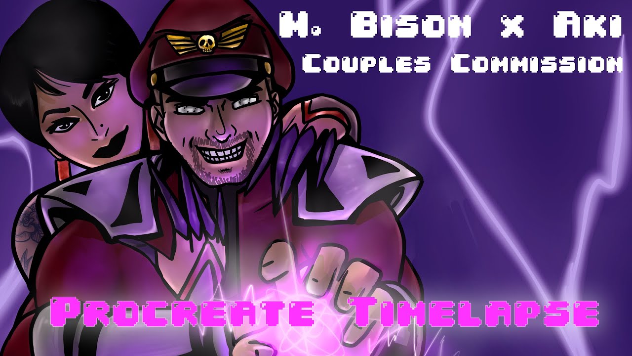 M. Bison x Aki - Street Fighter Couples Commission - YouTube
