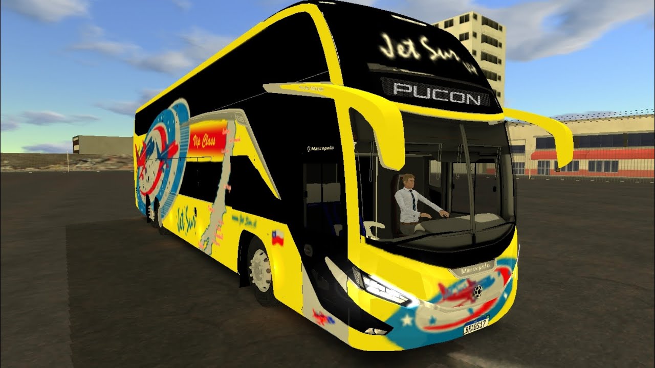 Marcopolo G8 Buses Jet Sur _ Creador del diseño Sr ALEX PBSU - YouTube