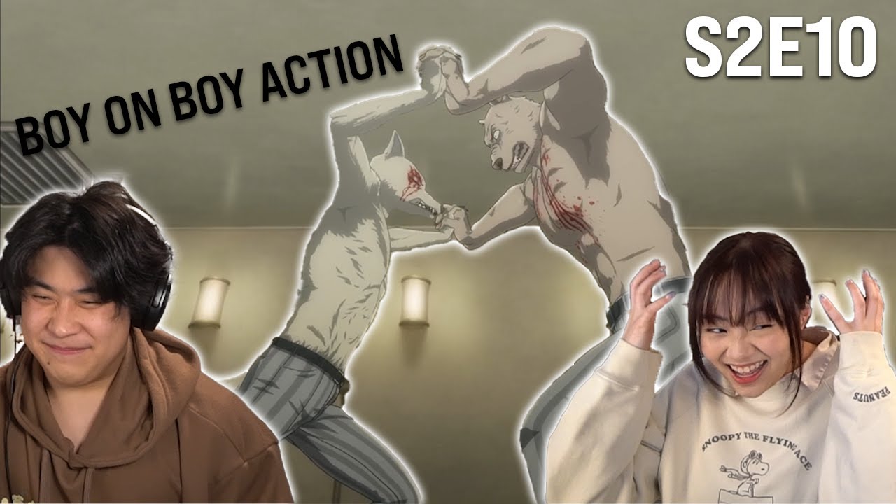 LEGOSHI VS RIZ | BEASTARS S2E10 Reaction - YouTube