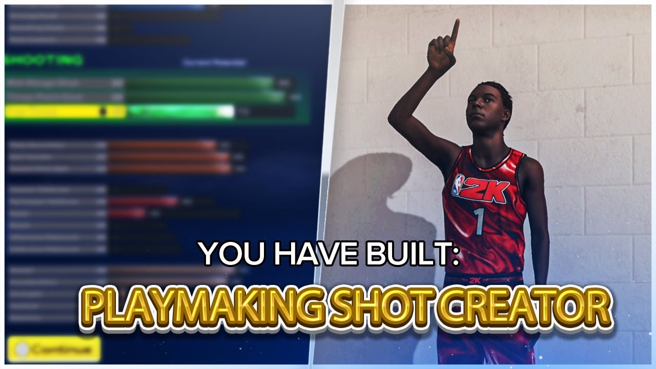 I FOUND THE BEST PLAYMAKING SHOT CREATOR BUILD IN NBA 2K23 WITH THE NEW ...