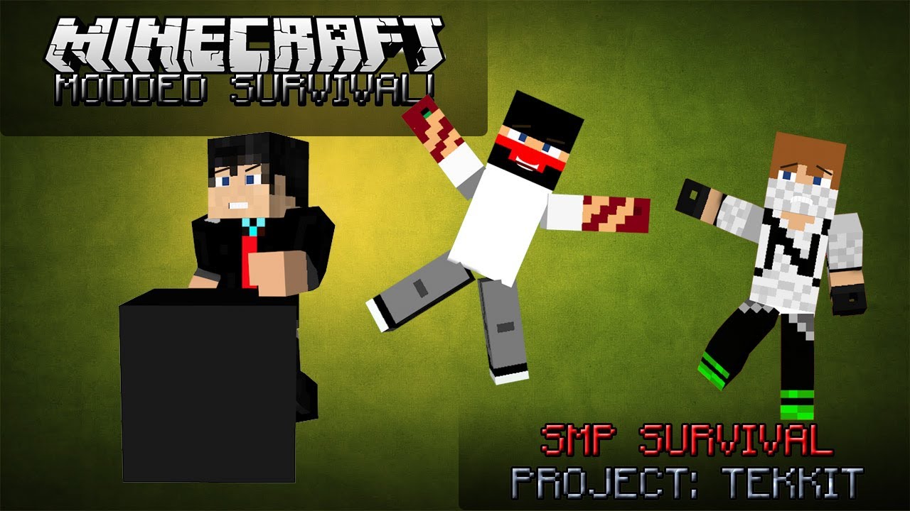 MINECRAFT Modded SMP - Project: Tekkit #1 - The Dirt Hut! - YouTube