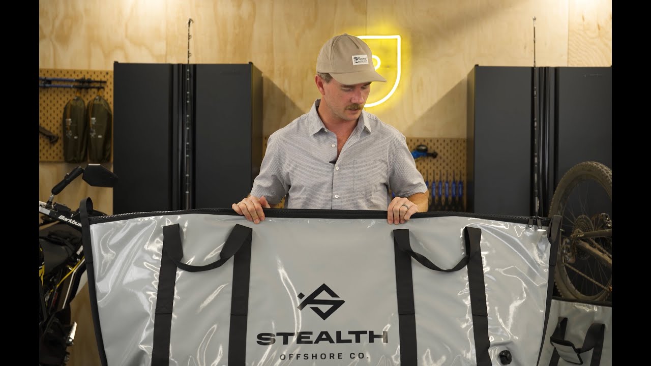 TunaSac Fish Bag - Built for XXL Tunas - YouTube