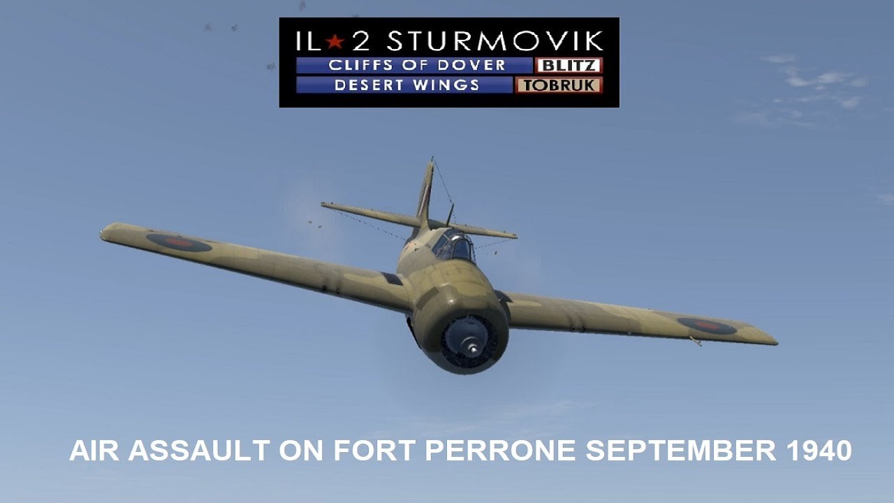 The Air Assault on Fort Perrone September 1940 IL-2 Desert Wings Team ...