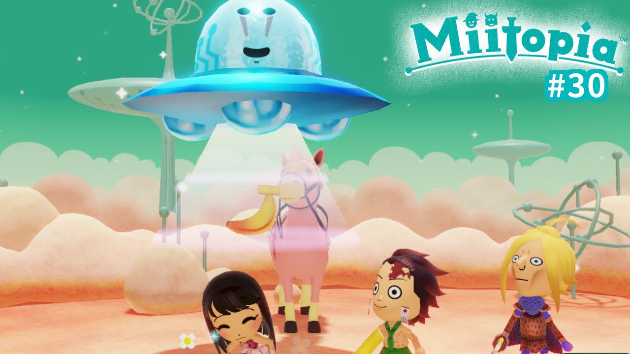 Boss OVNI 🛸 du monde Nimbus ☁️ Miitopia 30 Let's play Nintendo Switch ...