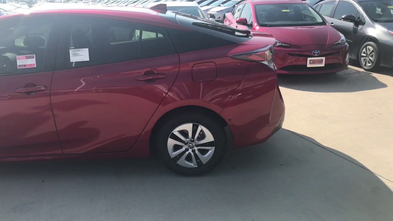 2017 Prius 2 Red-TB - YouTube