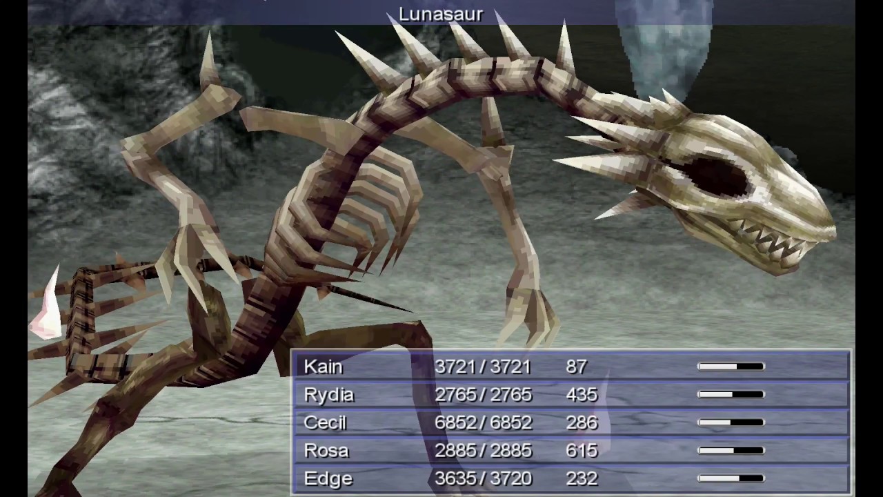 Final Fantasy IV (PC) #29 Lunar Subterrane 3 - YouTube