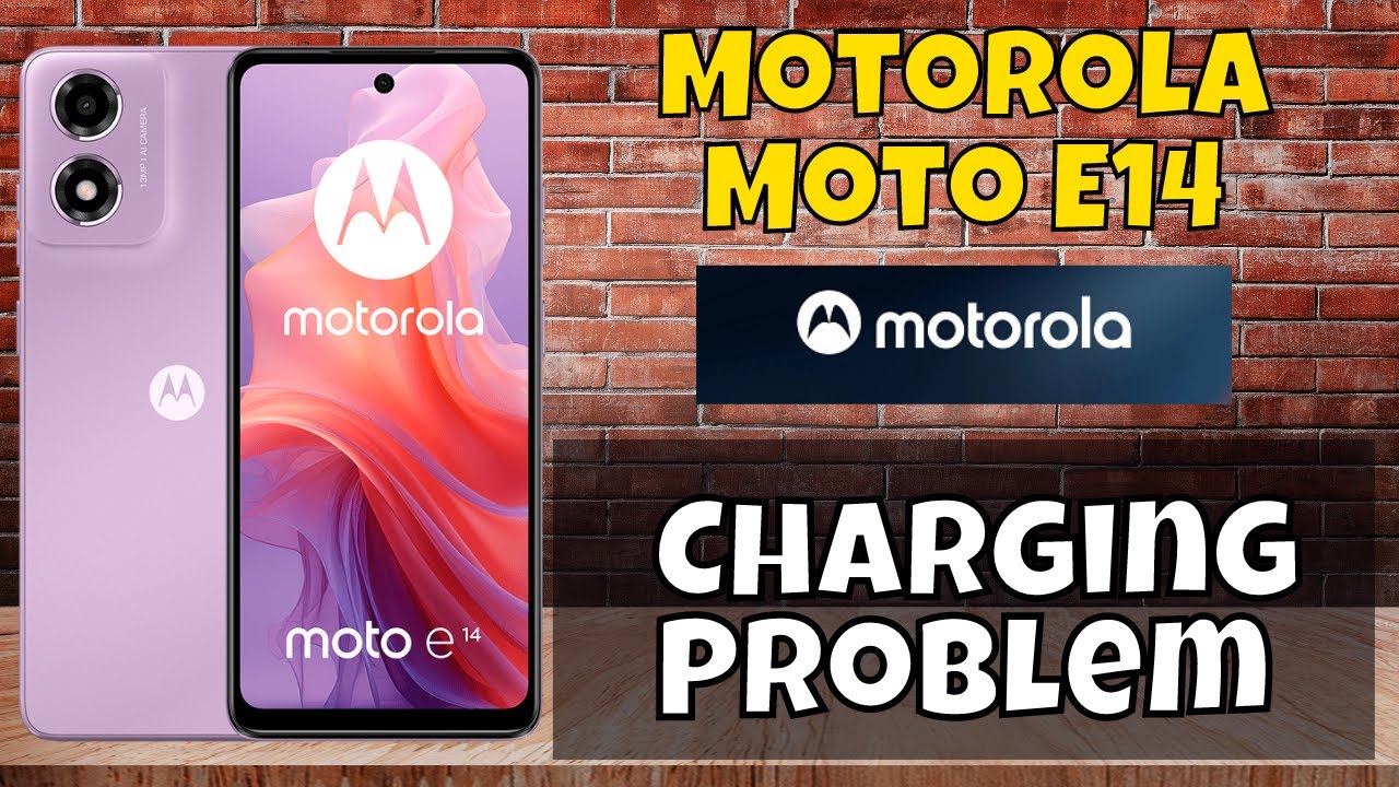 Motorola Moto E14 Charging Problem || How to solve the charging issues ...