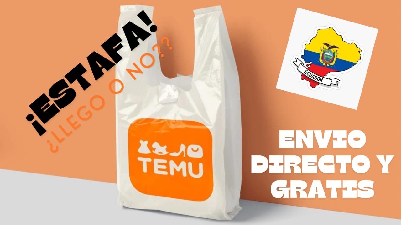 TEMU DIRECTO A ECUADOR (Sin impuestos ni costos de envió) LLEGO? ES ...