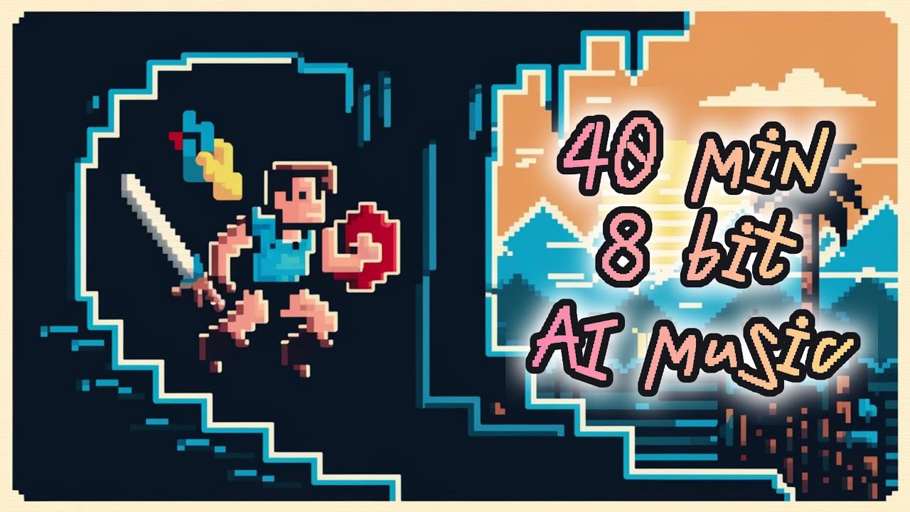 40 minutes of 8-bit AI music #8BitMusic #RetroTunes #AIMusic #Chiptune ...