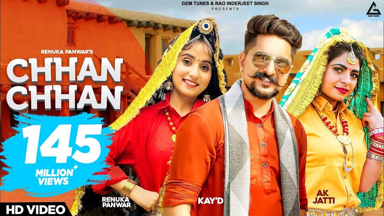 Chhan Chhan (Official Video) _ Renuka Panwar _ Kay D _ Ak Jatti ...