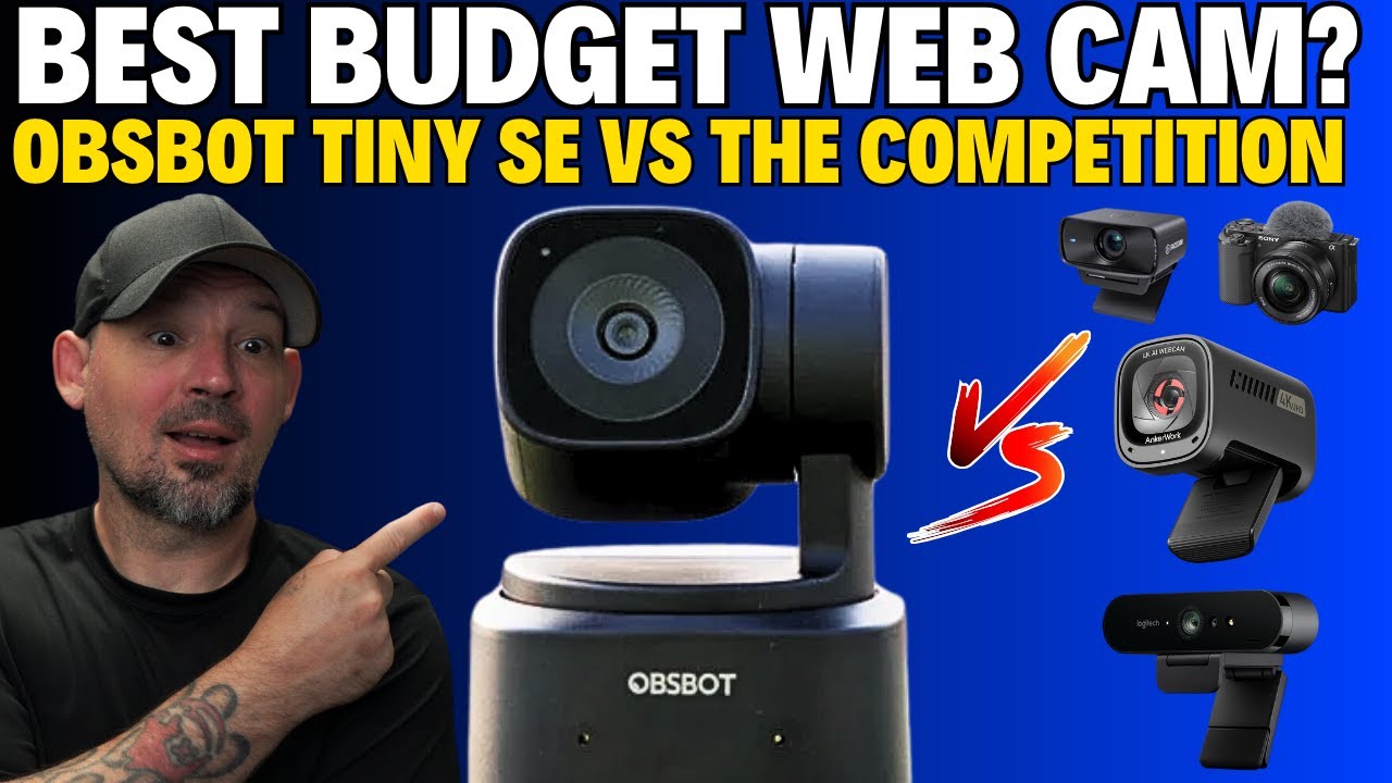OBSBOT Tiny SE Ai Cam Review | Amazing subject tracking features - YouTube