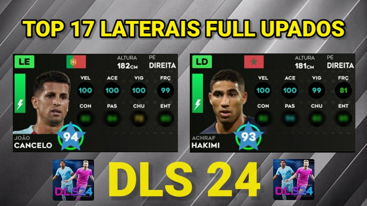 DLS 24 | Os Melhores Laterais do DLS 24 Full Upados !! - YouTube
