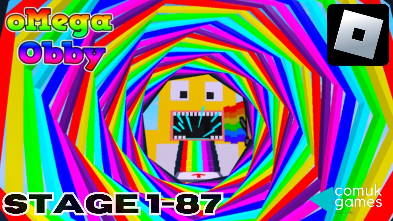 Roblox: oMega Obby Part 1 Gameplay l Stage 1-87 Cleared - YouTube