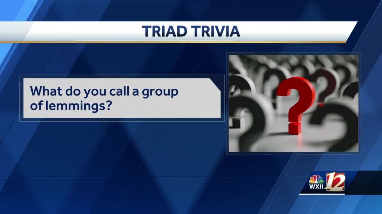 Can you answers this week's Triad Trivia questions correctly? - YouTube