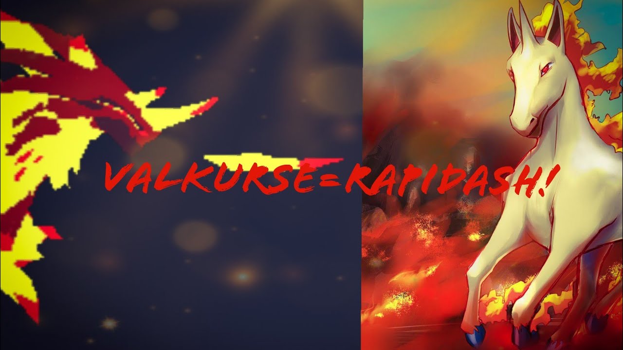 Valkurse = Rapidash lol showcase | creatures of sonaria - YouTube