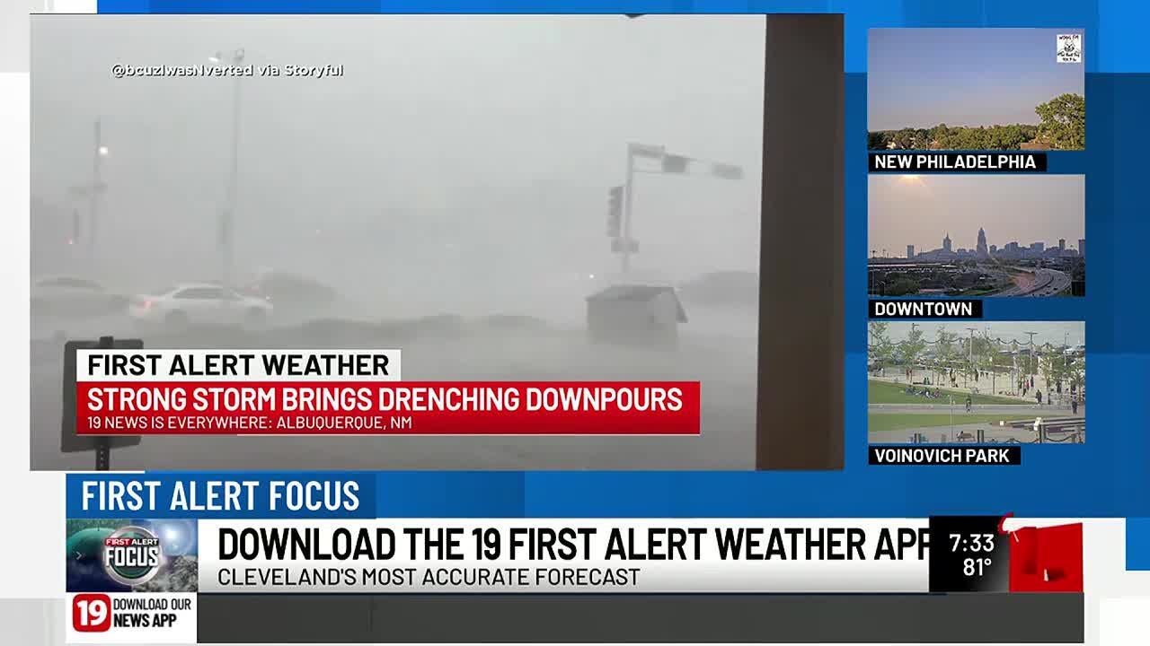 Wild Weather: Strong rains rock cars - YouTube