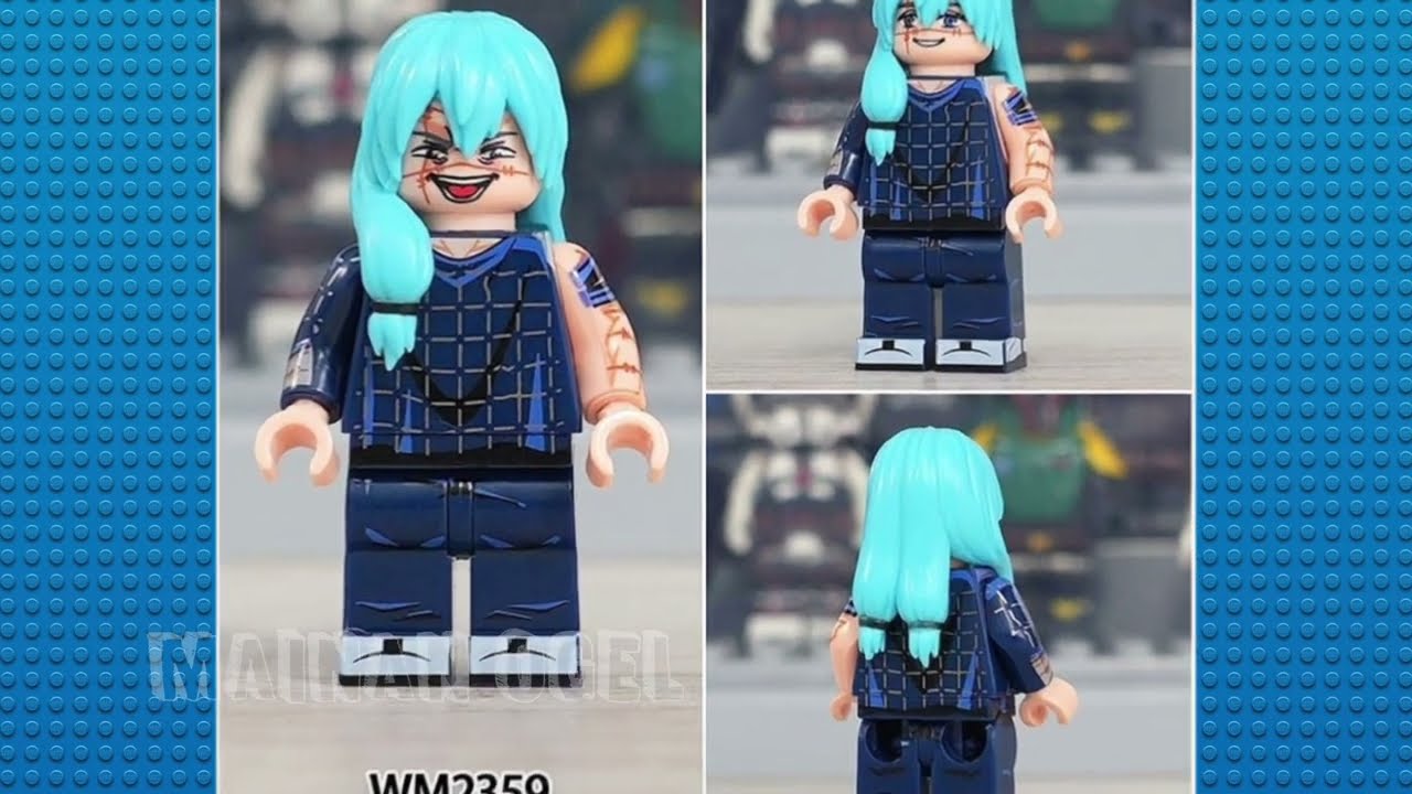 Jujutsu Kaisen Minifigures by WM | Unofficial Lego [PREVIEW] - YouTube