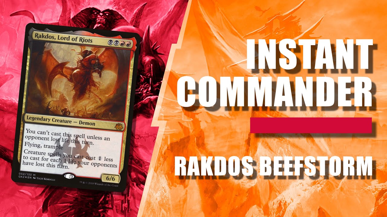 Rakdos, Lord of Riots cEDH Deck Tech - Instant Commander series - YouTube