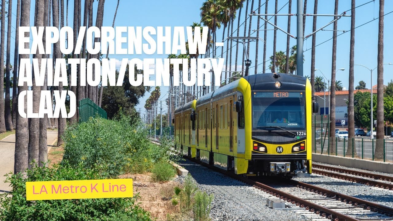 LA Metro K Line [NEW!] Full Route | Line to Line - YouTube
